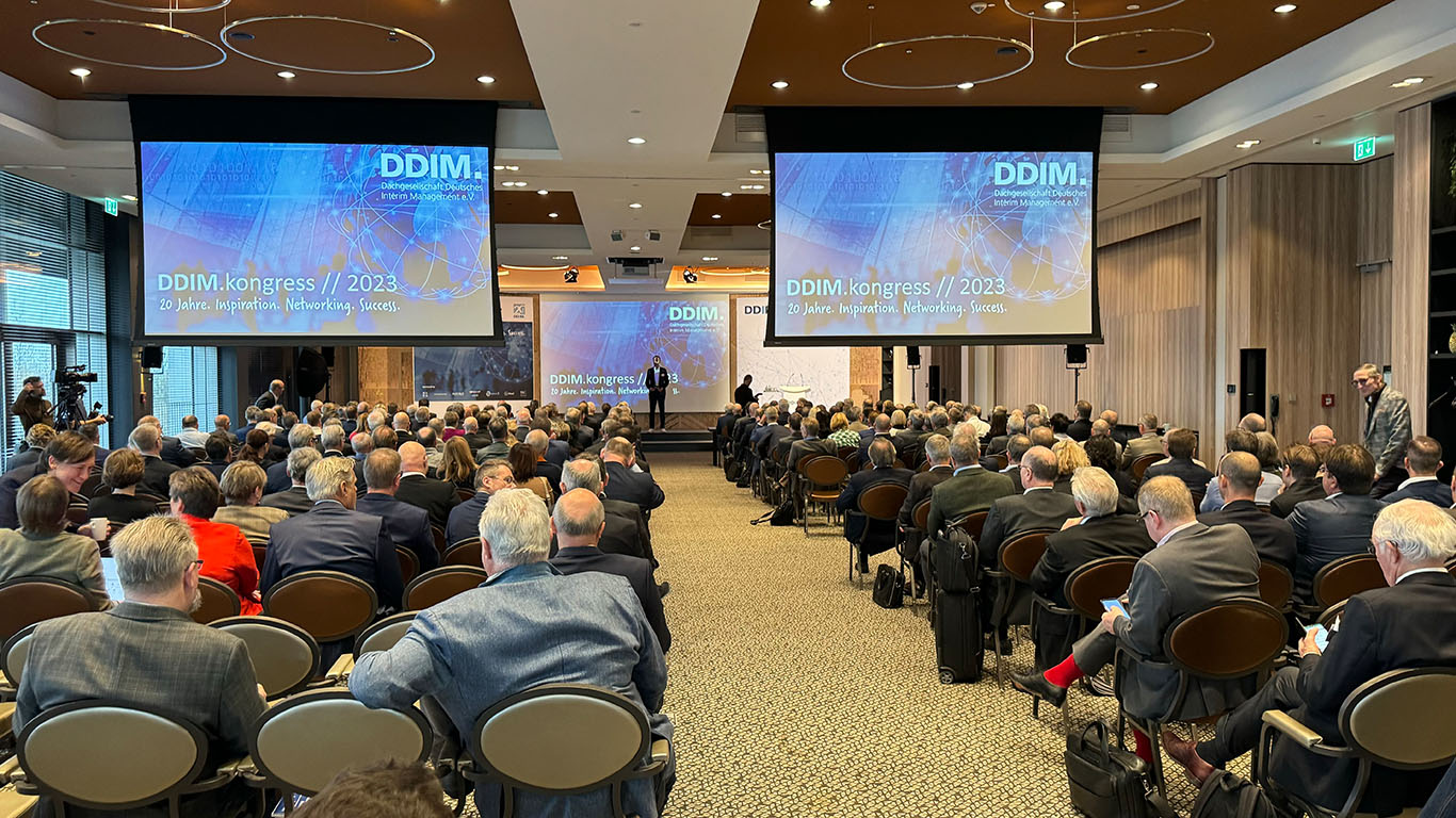 Beim DDIM-Kongress trifft sich die Interim-Branche | Deutsche Interim AG